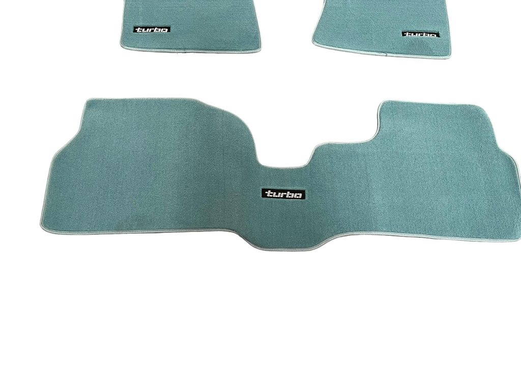 HOLDEN VL COMMODORE FLOOR MATS IN CERULEAN 3 PIECE KIT SILVER TURBO ...