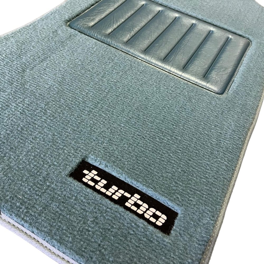 HOLDEN VL COMMODORE FLOOR MATS IN CERULEAN 3 PIECE KIT SILVER TURBO ...