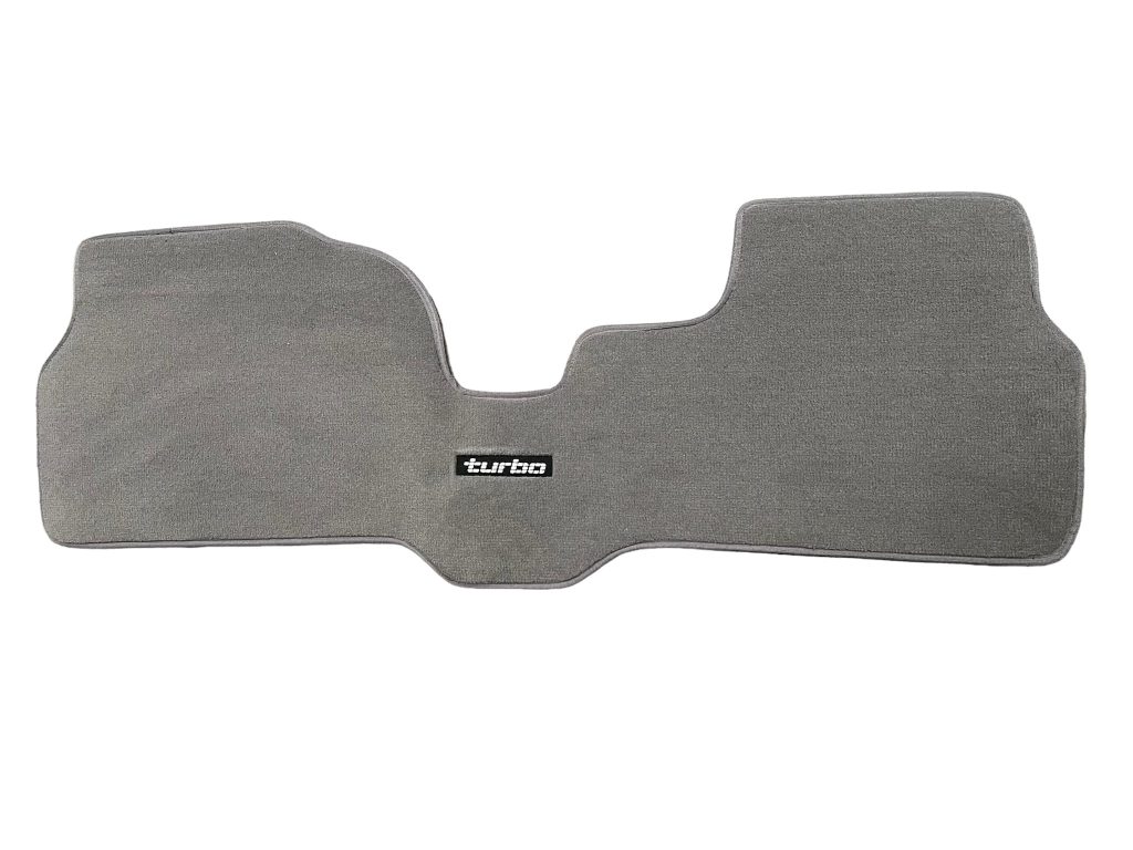 HOLDEN VL COMMODORE FLOOR MATS IN SLATE GREY PLUSH 3 PIECE KIT SILVER ...
